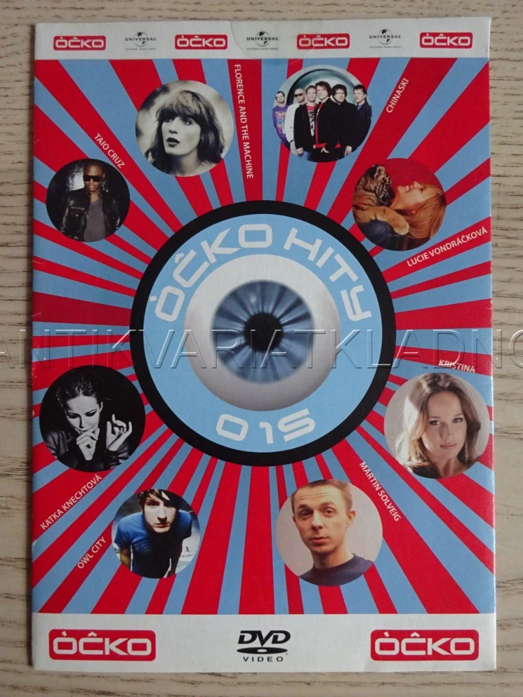 ÓČKO HITY, DVD HUDBA | Antikvariát Kladno Mareš